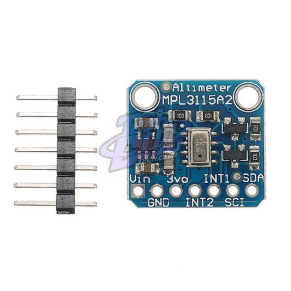 MPL3115A2 I2C Barometric Intelligent Temperature Pressure Measure ...