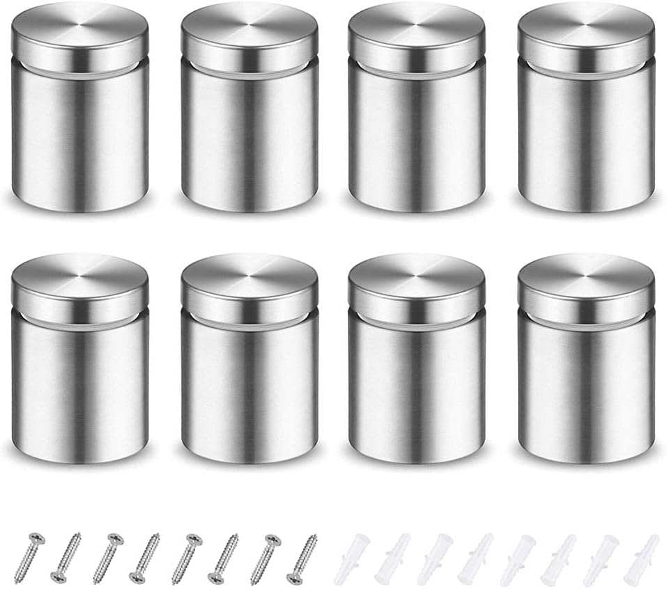 Small Nylon Plastic Sign locators - Stand-Off Fixings (Pack of 25 ...