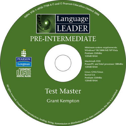 Language Leader Pre-Intermediate Test Master CD-Rom for Pack: Buy ...