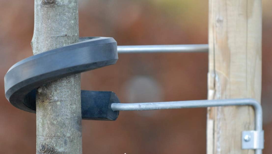 Boomhouder Tree support: strong bracket, easy installation, galvanized ...