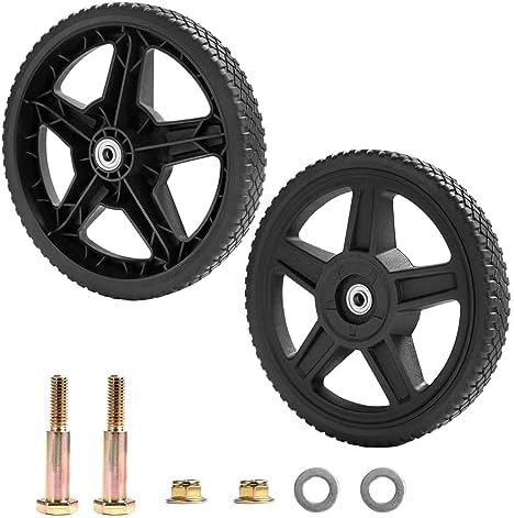 Amazon.com : Maxpower 335112 Plastic Spoked Wheel, 12 Inch (Actual ...