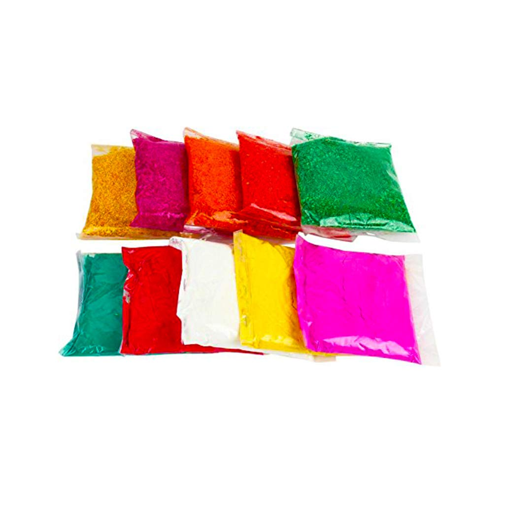 Buy DMS RETAIL Set of 13 Multicolour Rangoli Powder, 50 g in Each ...