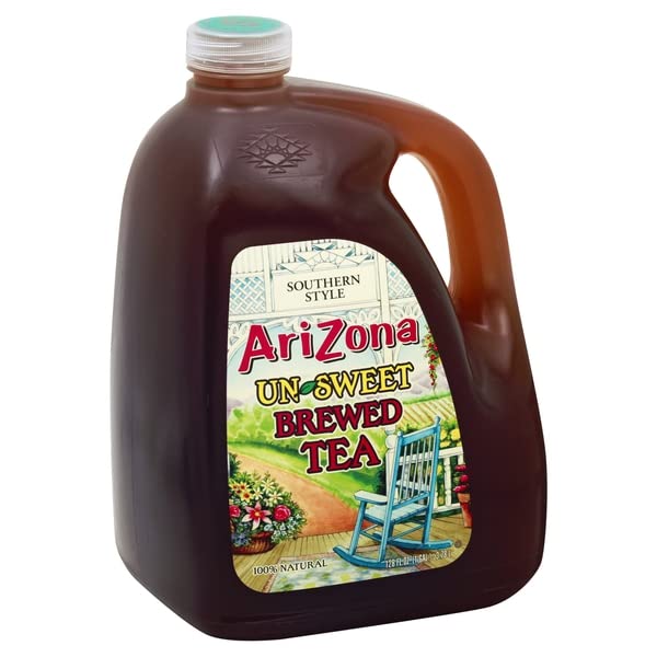 Amazon.com : Arizona, Brewed Tea Unsweet Southern Style, 128 Ounce ...