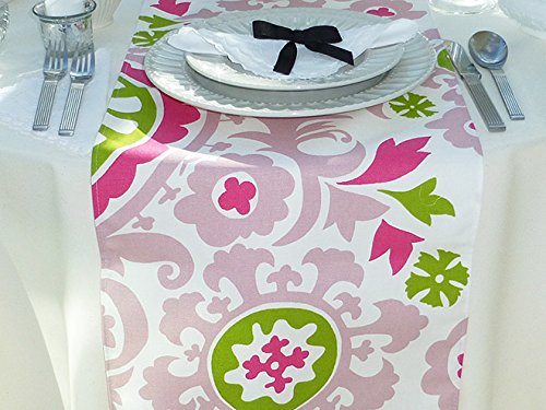 Amazon.com: Appleberry Attic Suzani Table Runner Collection (Pink ...