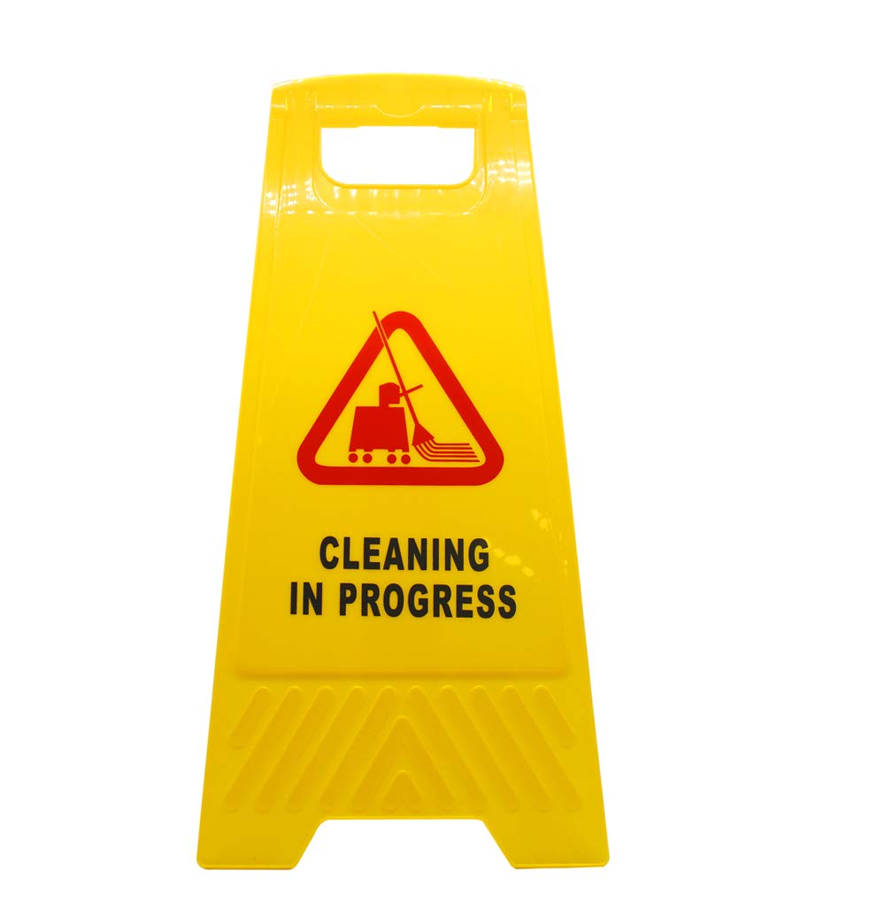 Buy AMENITIES DEPOT (Pack of 3) 2-Sided Fold-Out Floor Safety Sign with ...