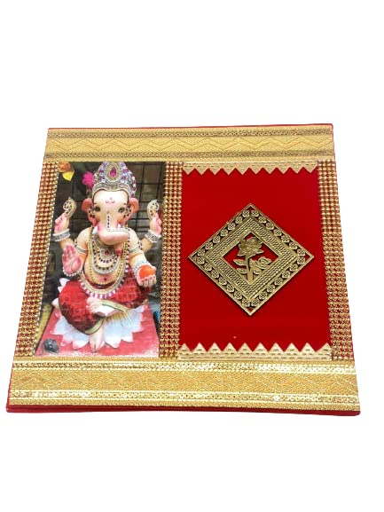 B&C HAND DECORETED DESIGNER LAGAN PATRIKA FOR GIRL WEDDING,MARRIAGE 3 ...