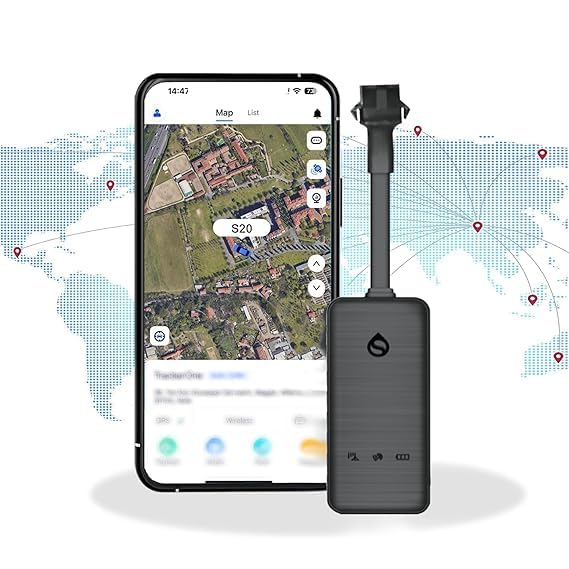 Kortex KTGT-10N Wired GPS Tracker for Car, Kids School Bag, Family ...