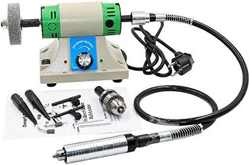 Jewelry Polisher | Adjustable Variable Speed Bench Grinder Polishing ...