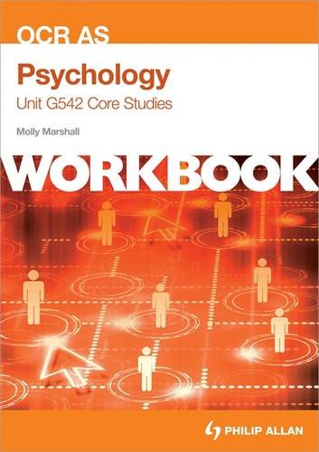 OCR AS Psychology Unit G542 Workbook: Core Studies: Amazon.co.uk ...