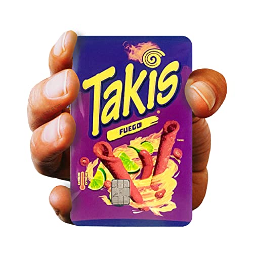Amazon.com: STICKIEMART Takis Chip bag skin cover. DEBIT|CREDIT|TRANSIT ...