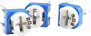 Amazon.com: Horizontal RM065 potentiometer 103/203/503 blue and white ...
