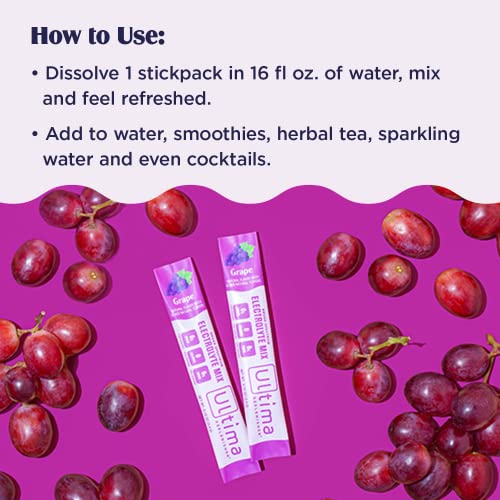 Snapklik.com : Ultima Replenisher Hydration Electrolyte Packets- 20 ...