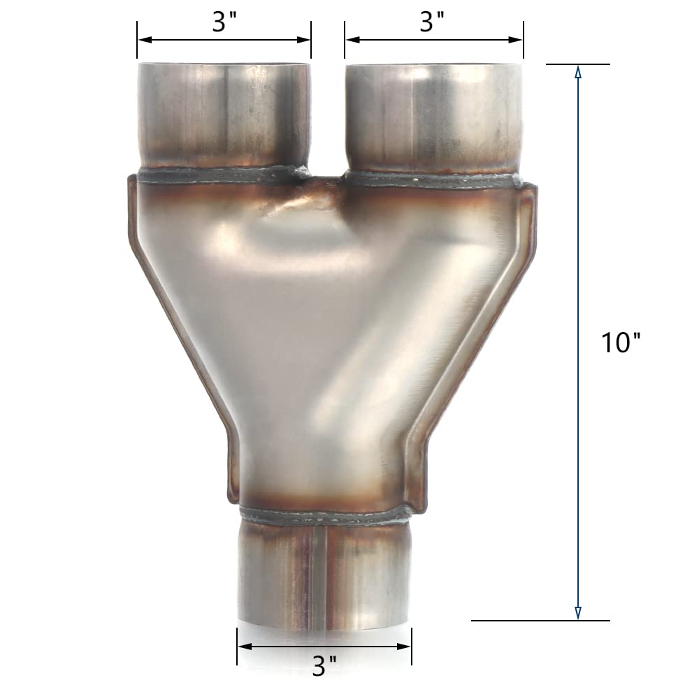 Snapklik.com : LCGP 3 Inch Inlet Y Pipe