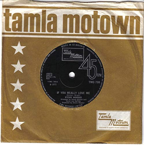 Amazon.com: If You Really Love Me - Stevie Wonder 7" 45: CDs & Vinyl