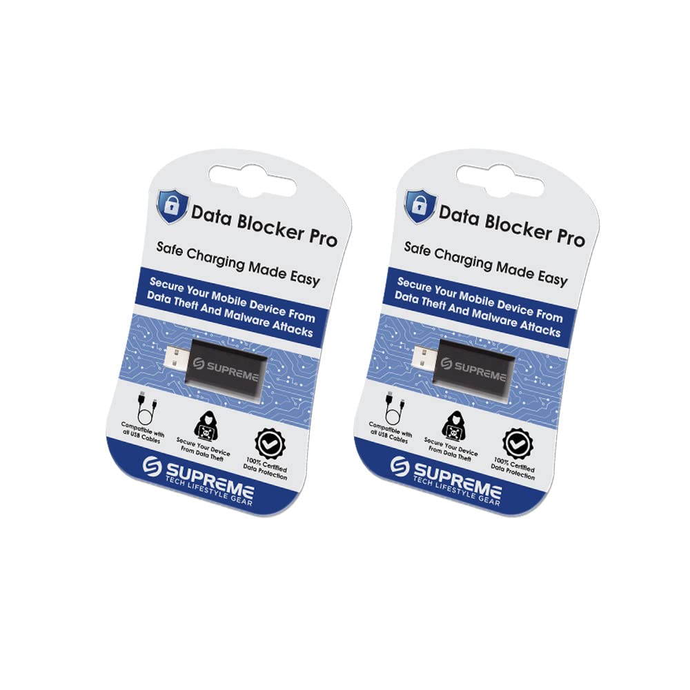 Amazon.com: CZFF USB Data Blocker Pro (2-Pack) Safe Charging Made Easy ...