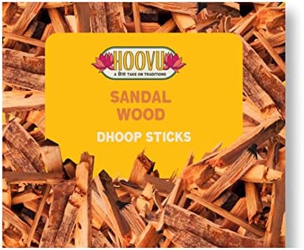 Hoovu Sandalwood Dhoop Sticks - Natural Ingredients for a Peaceful ...