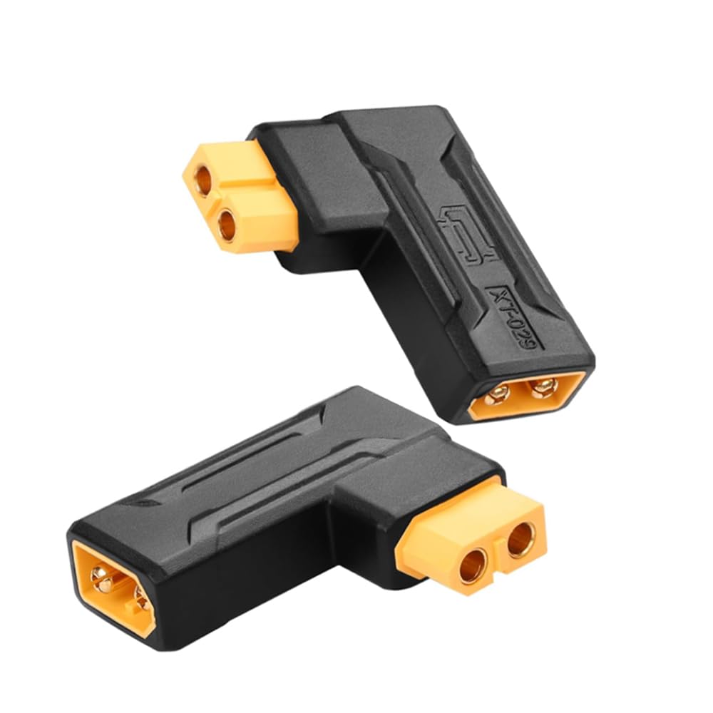 Amazon.com: 2Pcs New Upgraded XT60 Connector XT60 Male to XT60 Female ...