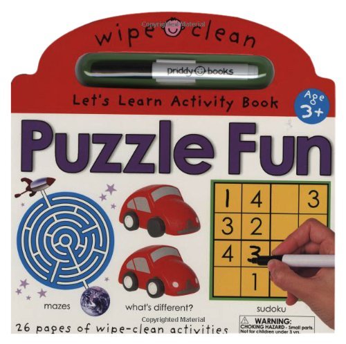By Roger Priddy Wipe Clean Activity Puzzle Fun (Wipe Clean Activity ...