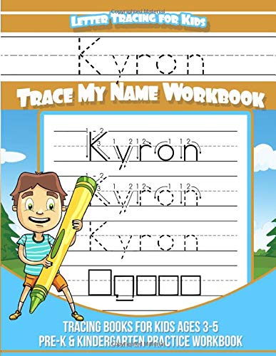 Buy Kyron Letter Tracing for Kids Trace my Name Workbook: Tracing Books ...