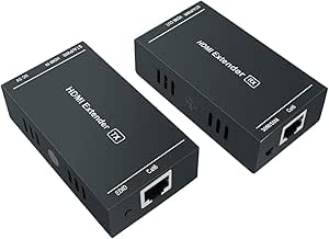 Amazon.com: Elalight HDMI Extender 1080p@60Hz, 3D, hdmi Extender Over ...