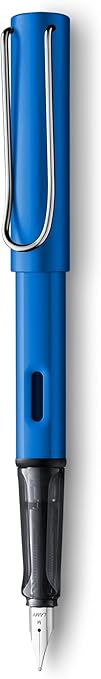Amazon.com : Lamy Al Star Fountain Pen - Ocean Blue Fine : Office Products