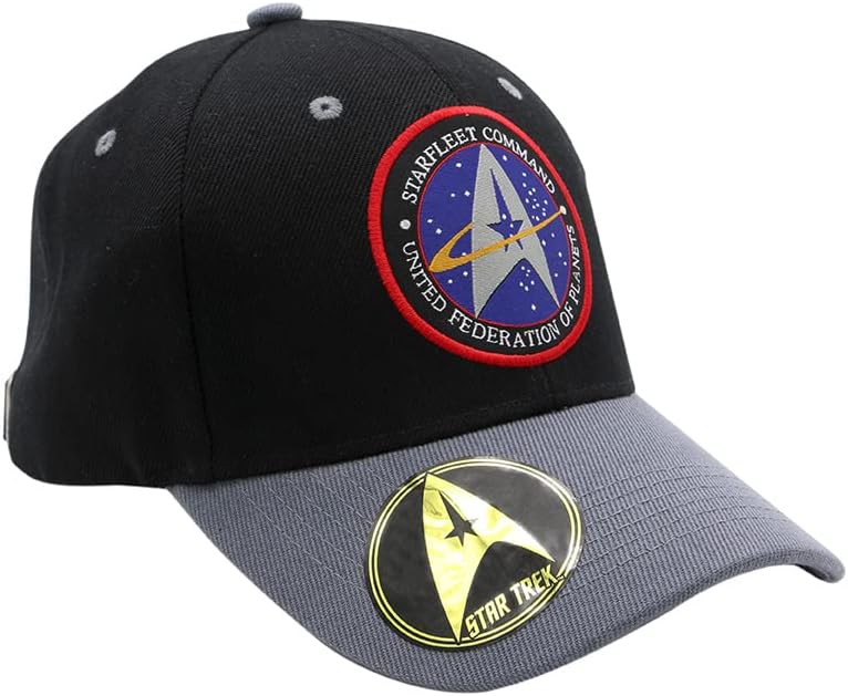 ABYstyle - Star Trek Starfleet Command Cap, Black, One Size at Amazon ...