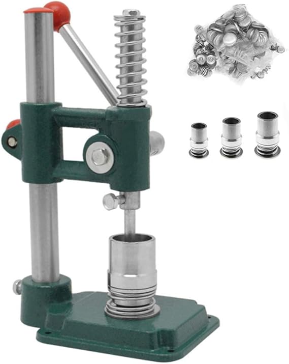 Amazon.com: Soiiw Button Maker Handmade Fabric Covered Button Maker ...