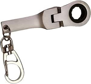 Mechanic Keychain with 10mm Socket Wrench - Wrench Key Chains, Ratchet ...