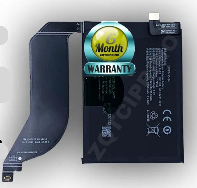 ZQTCIPRINO® Original B-P3 Battery for Vivo IQOO7 V2049A I2009 Battery ...