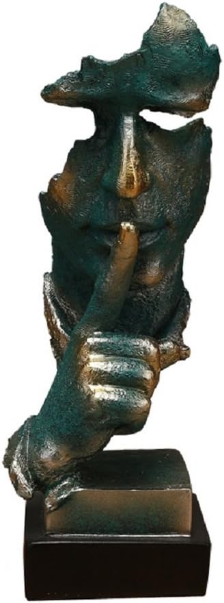Amazon.com: Creative Abstract The Thinker Statue, Hand & Face Statues ...