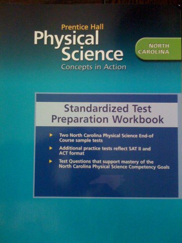 Prentice Hall Physical Science Concepts in Action Standardized Test ...