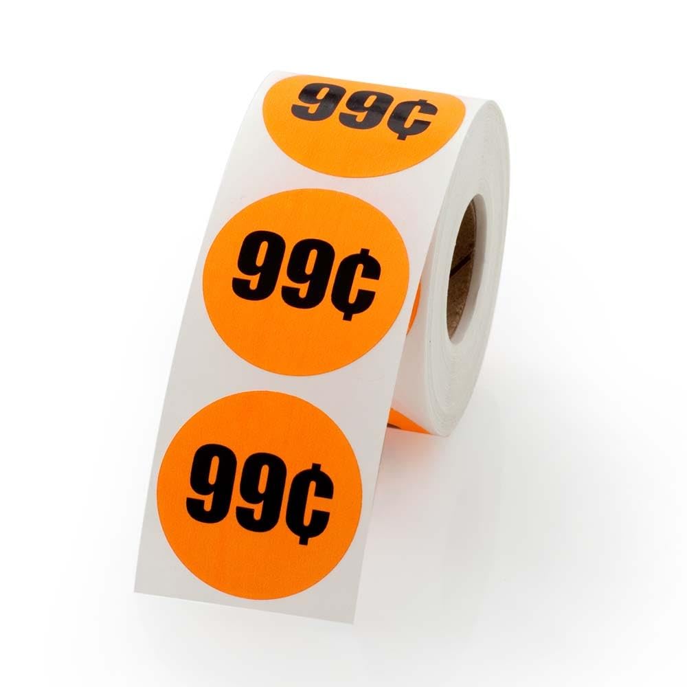 Amazon.com : LabelValue.com | 99 Cents Stickers | 1.5" - 500 labels per ...