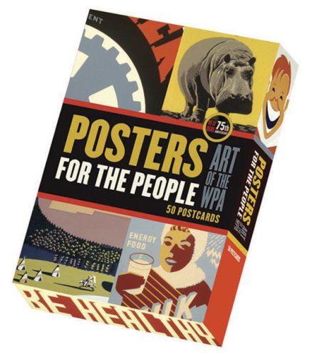 Amazon.co.jp: Posters for the People Postcards: 50 Postcards : WPA: 洋書