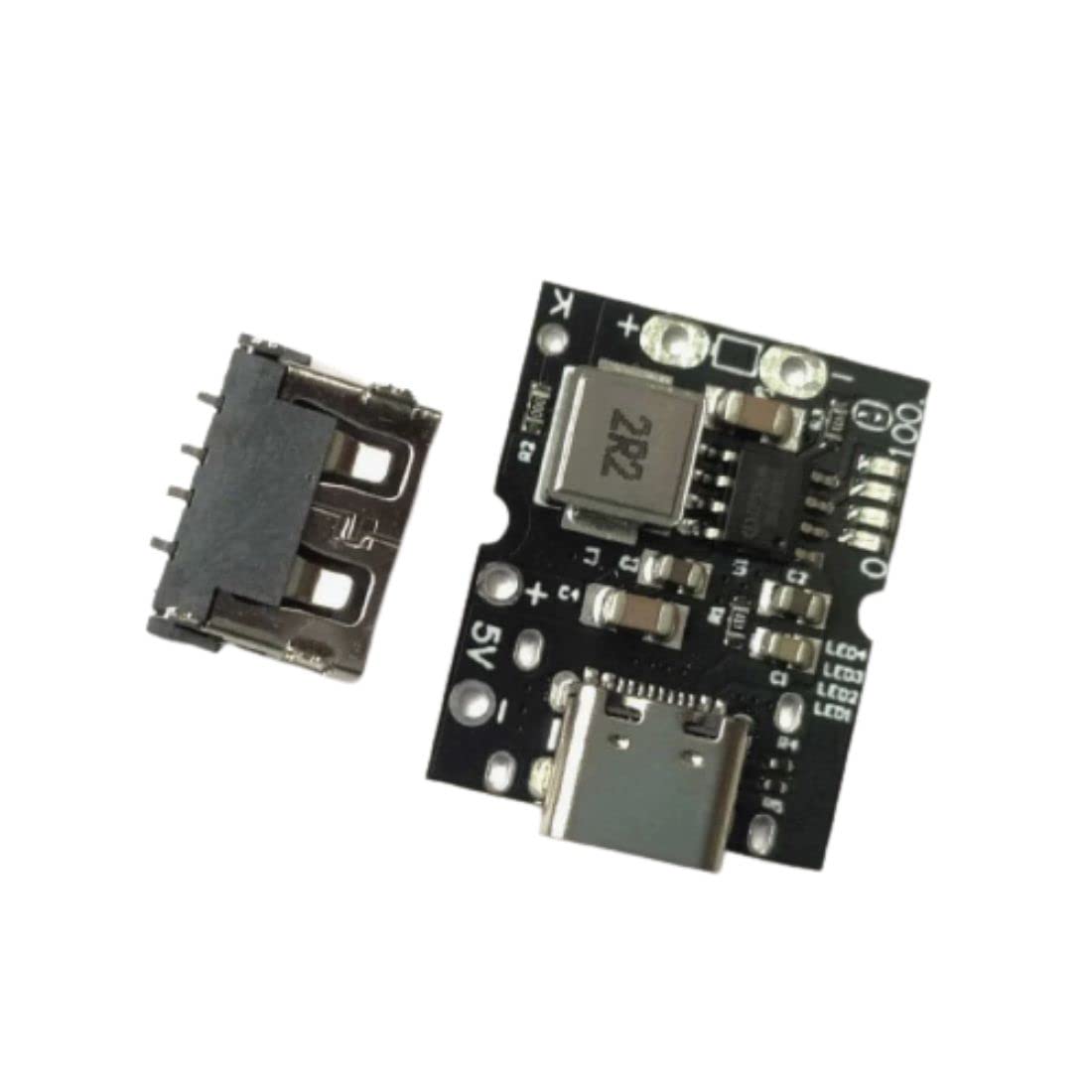 USB Type-C 5V 2A Step-Up Boost Converter for Charging and Discharging ...