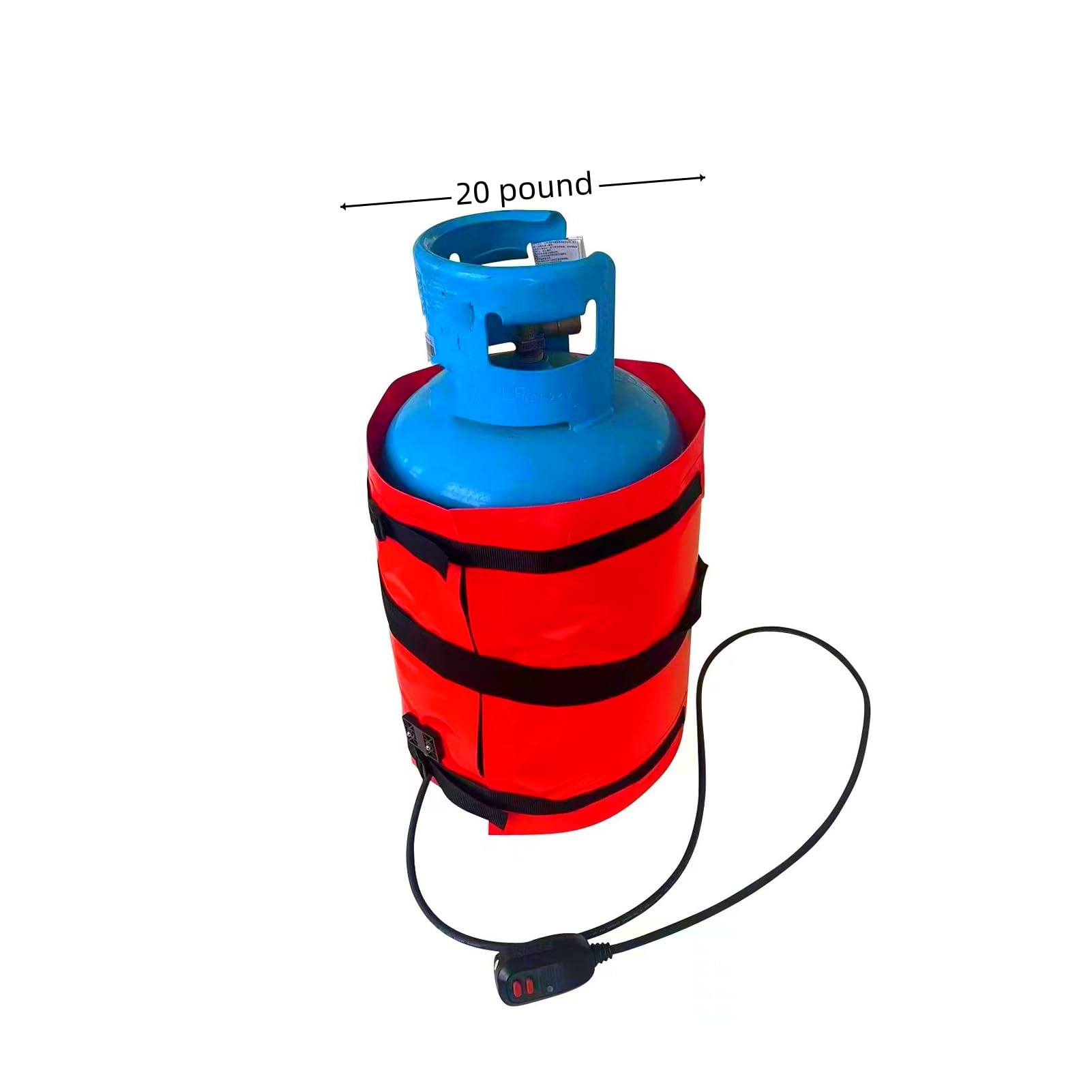 Cylinder Heating Blankets Propane Tank Heated Wrap 500 LB. GCW500