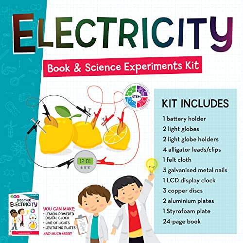 Discover Electricity Book & Science Experiments Kit | Curious Universe ...