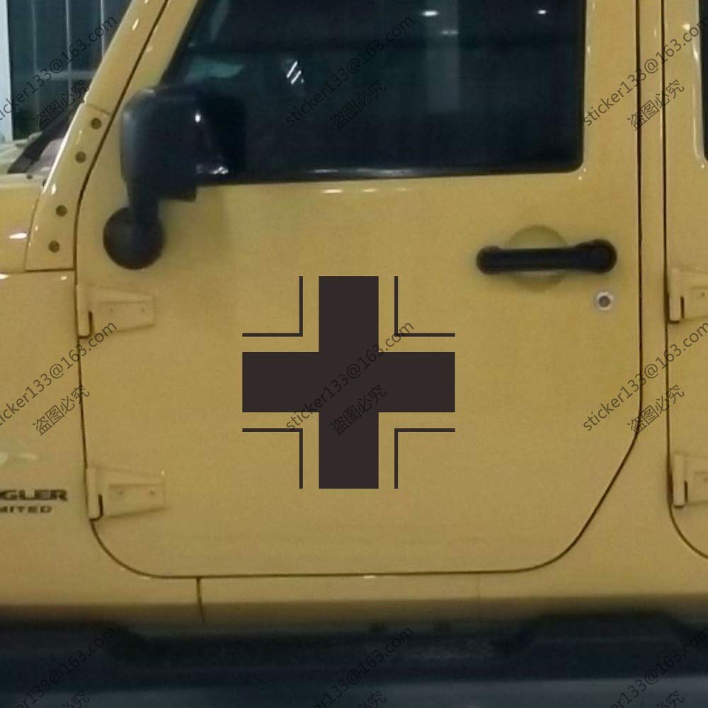 Graven Iron Cross Car Trunk Decal Sticker Vinyl Of German | Desertcart ...