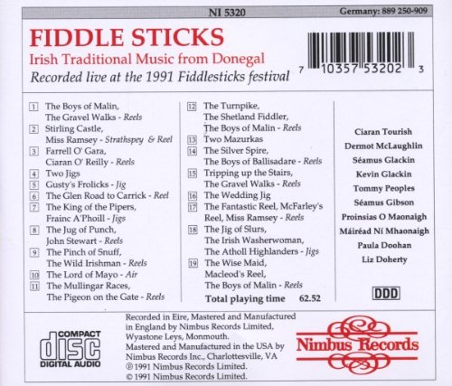 Fiddle Sticks: Irish Traditional Music From Donegal
