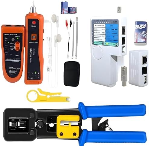 SmartTech Wire Tracker Network Lan RJ11 RJ45 Cable Tester, Ethernet ...