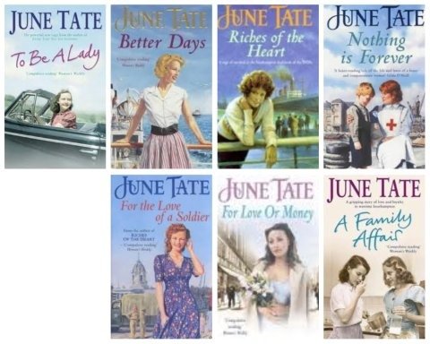 June Tate collection pack - 7 books - set includes (To Be A Lady ...