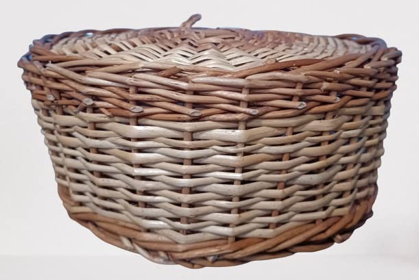 Roti Basket made of Bamboo for Chapati, Roti, Bread etc... With Lid ...