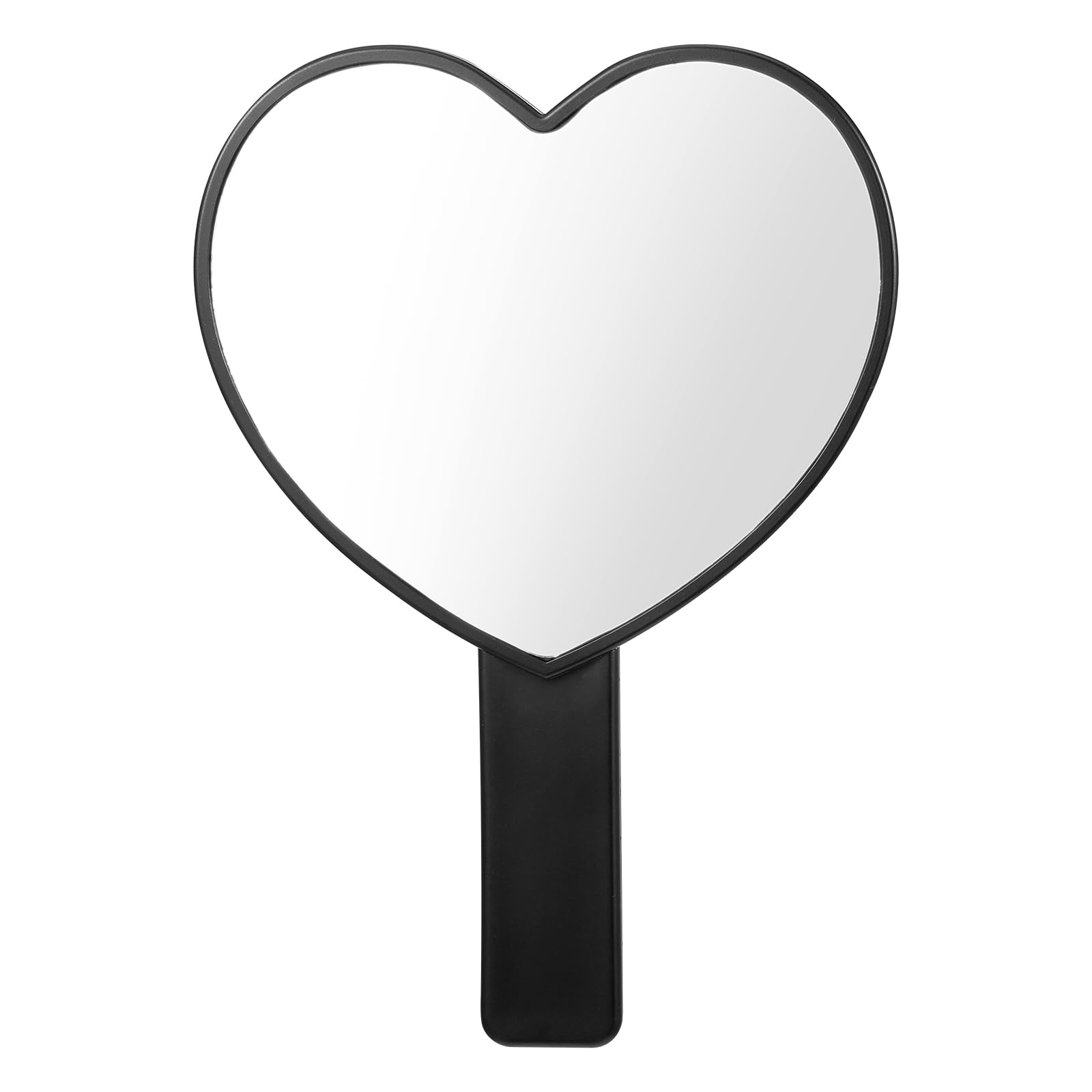 Amazon.com: Heart-Shaped Handheld Mirror with Handle, Portable Travel ...
