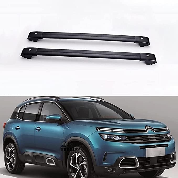 2PCS Aluminium Roof Rack Bars for Citroen C5 Aircross 2018 2019 2020 ...