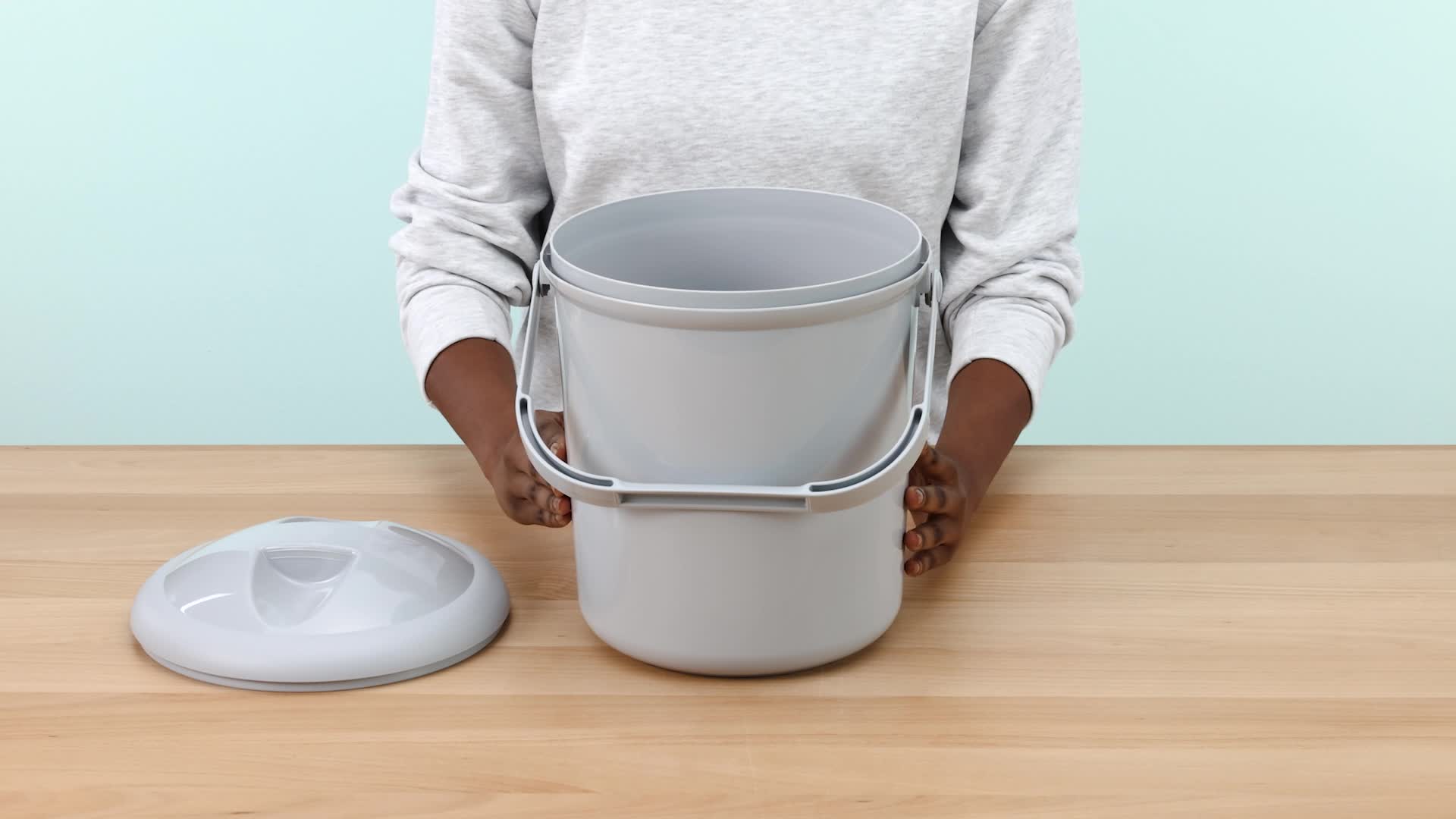 Baby Care Rotho Babydesign Bella Bambina Nappy Pail - 10L Odour-Proof ...