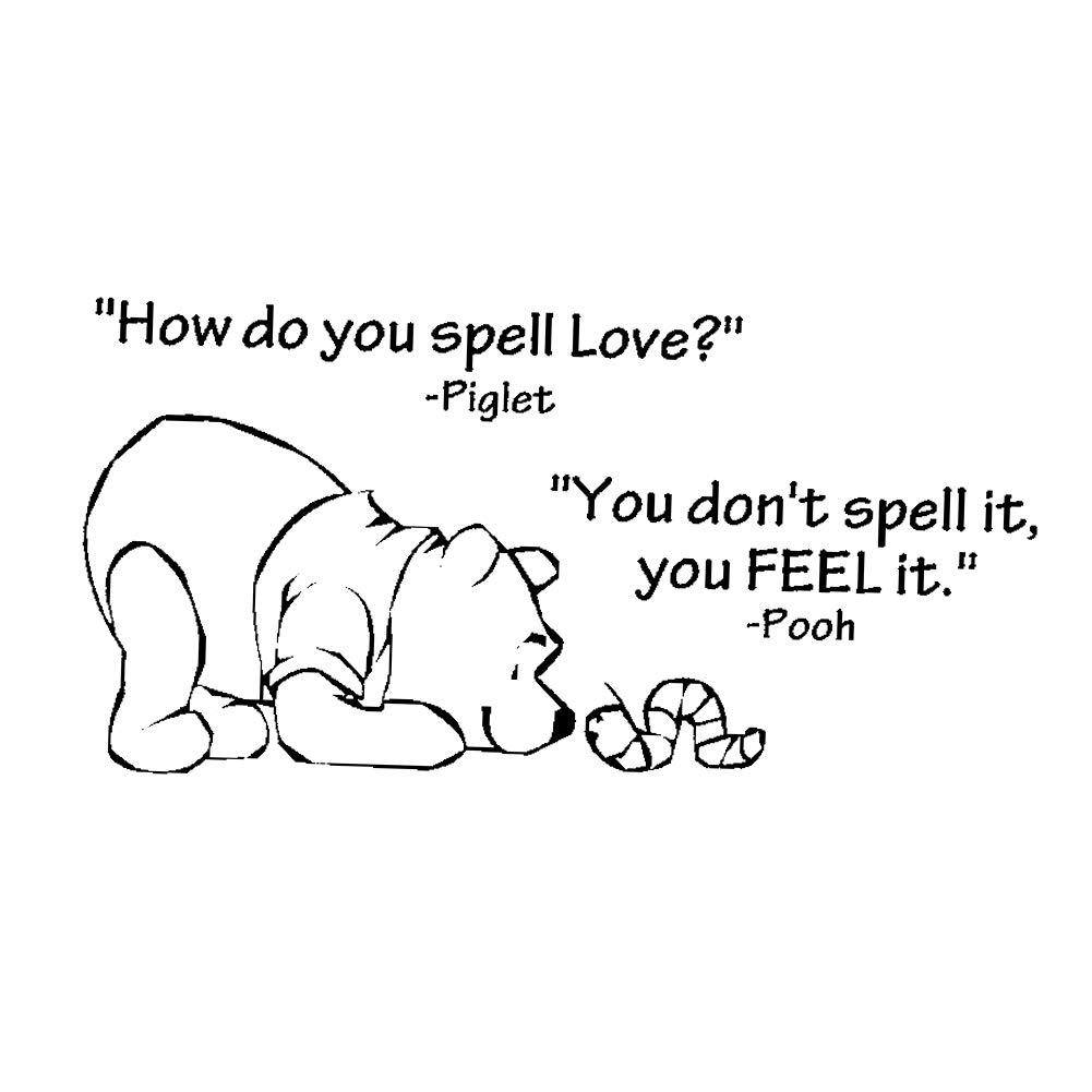 Pooh And Piglet Love