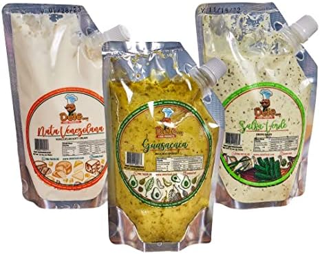 Amazon.com : DELE FOODS Venezuelan Sauces Trio – Guasacaca Avocado ...