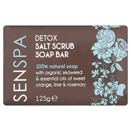 Amazon.com: SenSpa Detox Salt Scrub Bar 125g (PACK OF 6) : Health ...