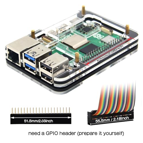 Geekworm Raspberry Pi 5 Case – BigaMart