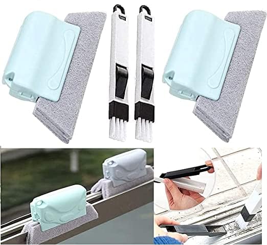 Finalize® Combo Double of Window Groove Frame Cleaning Brush and Dust ...