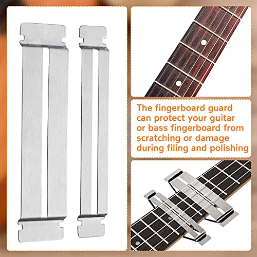Snapklik.com : 3 Set Guitar Fingerboard Guards Stainless Steel Bass ...